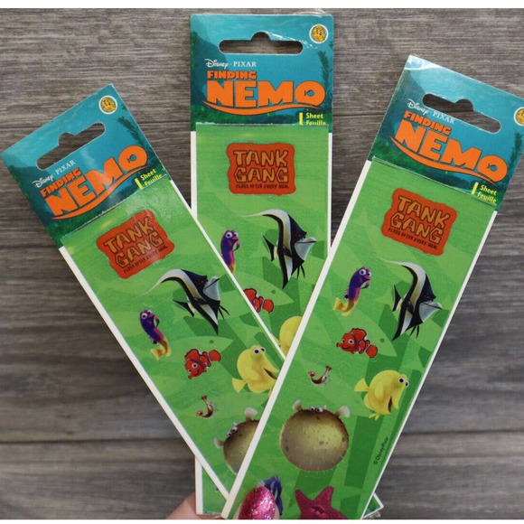 Sandylion | Office | Disney Pixar Finding Nemo Stickers Sandylion Tank ...